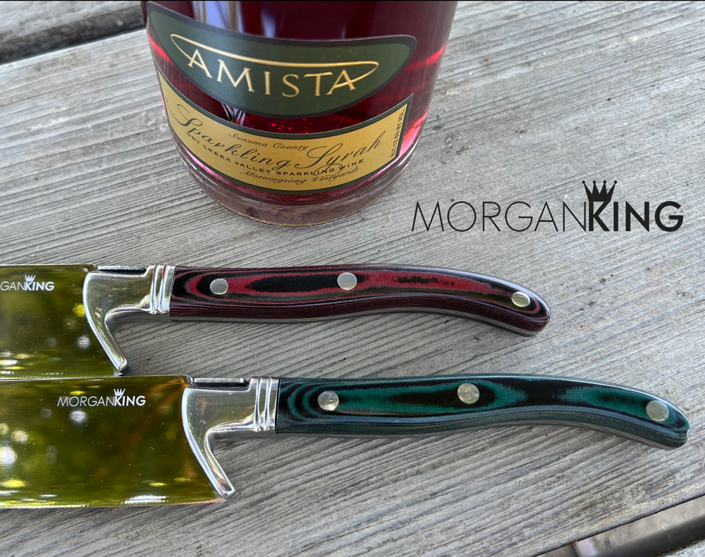 Morgan King Sabrage Aficionado - Champagne Saber - Sonoma Champagne Sabres