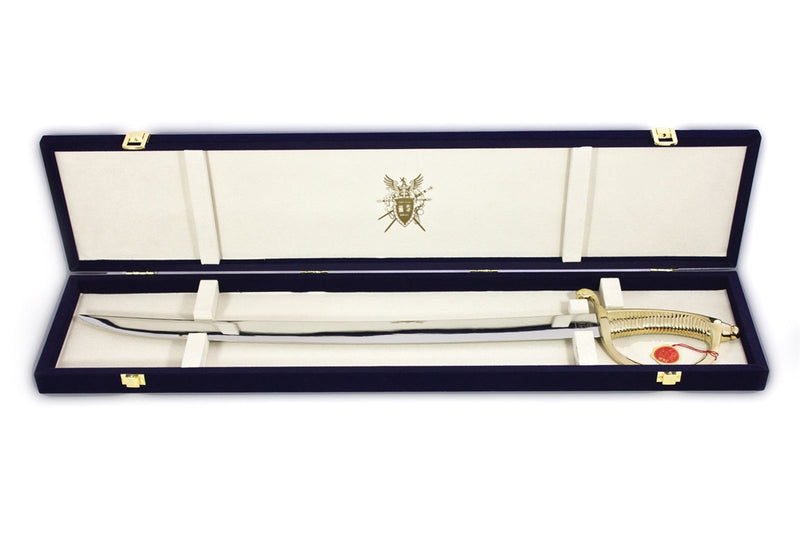 WKC Briquet Champagne Sword - Brass Guard - Sonoma Champagne Sabres